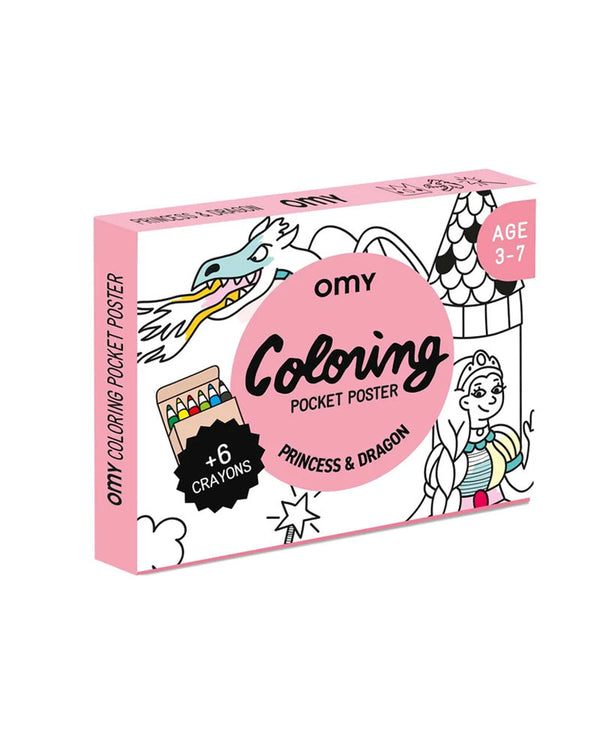 Pocket Coloring Princess and Dragons – The Lighthouse